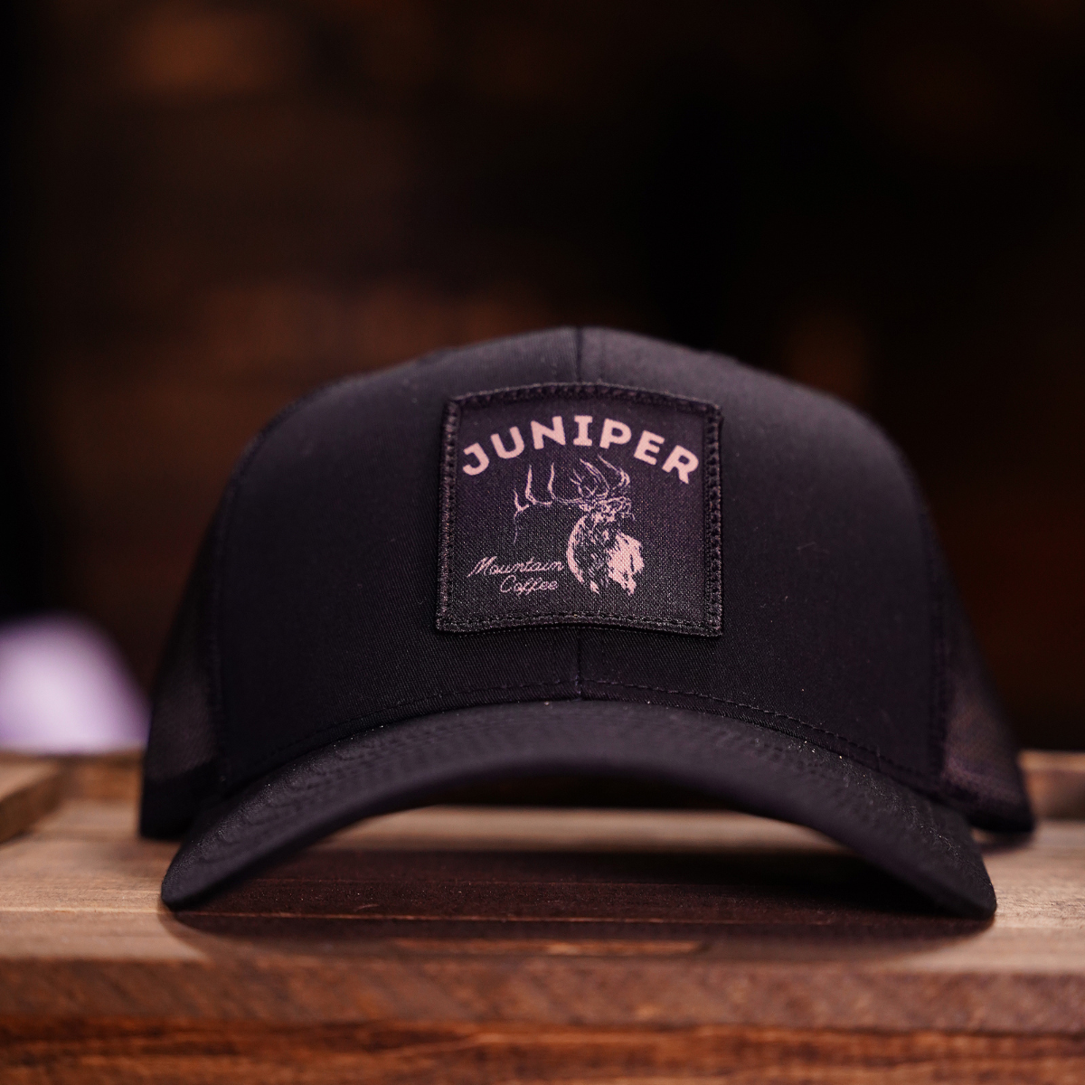 "Buglin' Bull" Patch Hat – Juniper Mountain Coffee